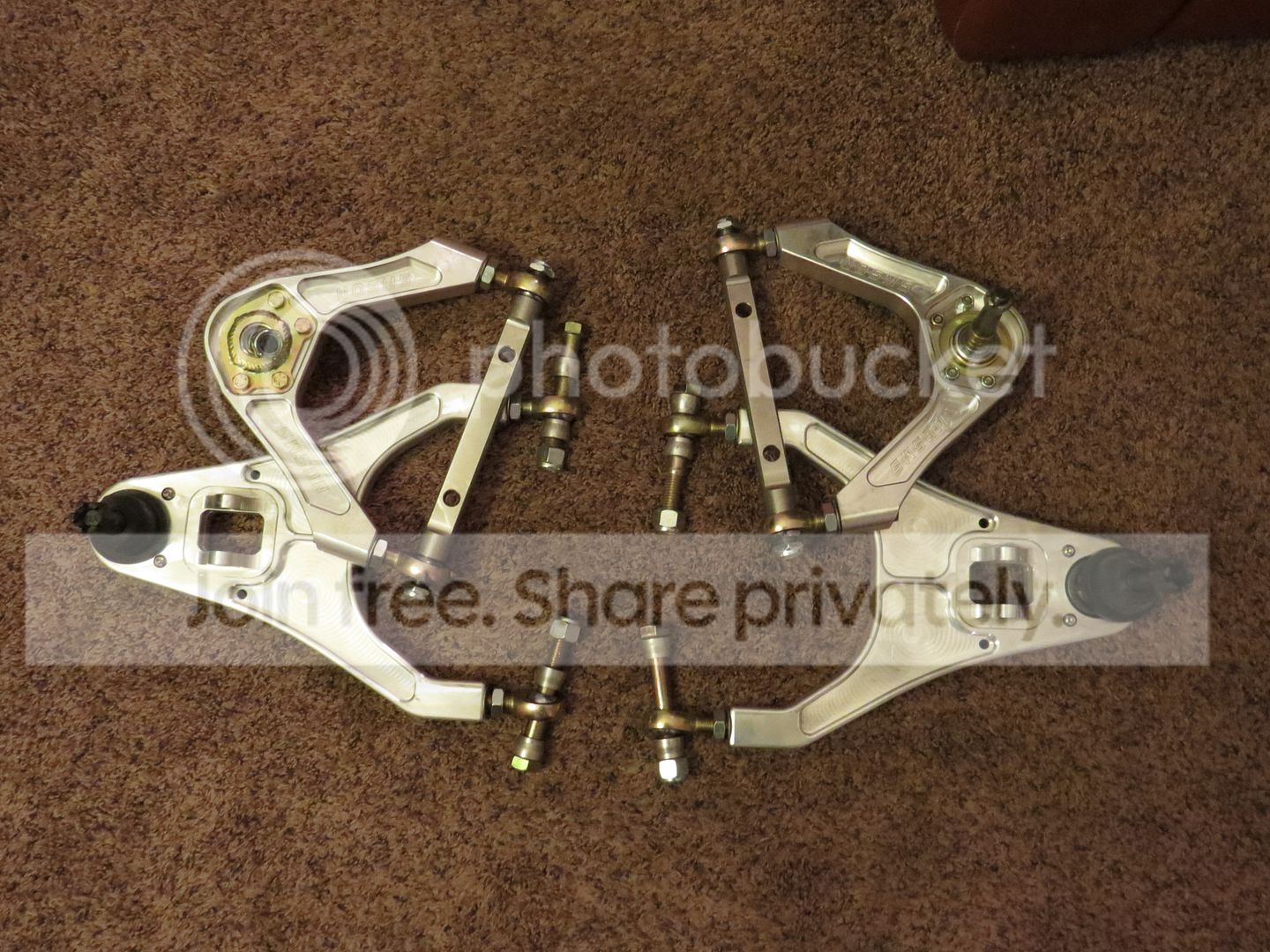 Upgrade To Gordon Levy Front Upper And Lower Control Arms Factory